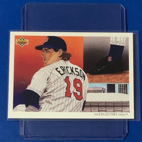 Upper Deck | Toys | Scott Erickson Twins Checklist 89 992 Upper Deck ...